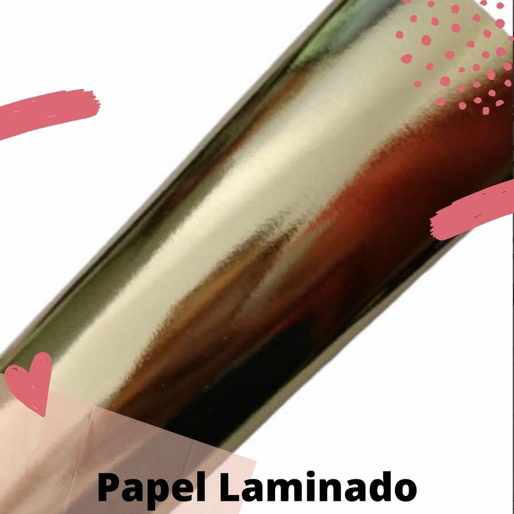 Papel Laminado Scrap Liso 180g/240g - Scrapbook/Papelaria Criativa ...