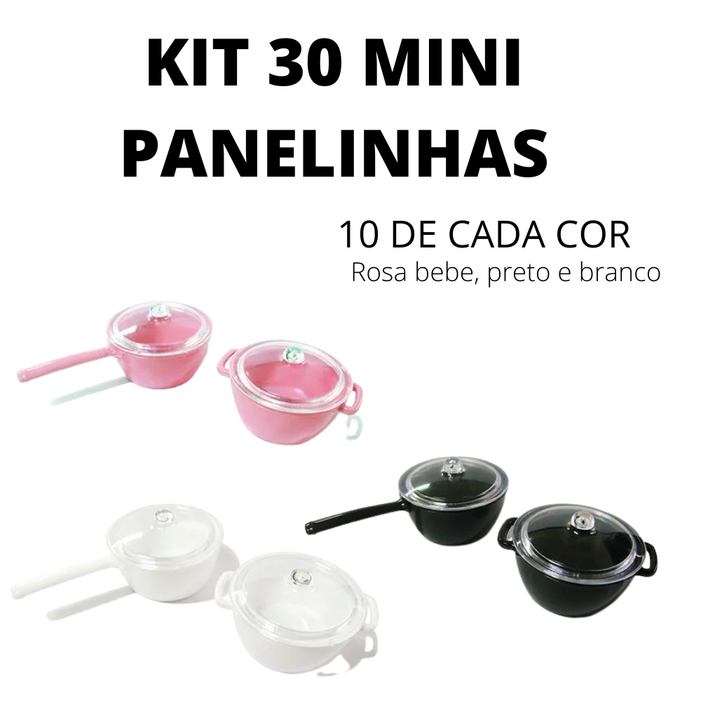 Kit 30 Mini Panelinhas | Shopee Brasil