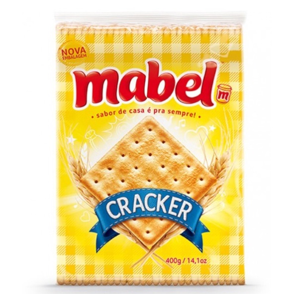 KIT COM 2 - Cream Cracker Mabel 300g | Shopee Brasil