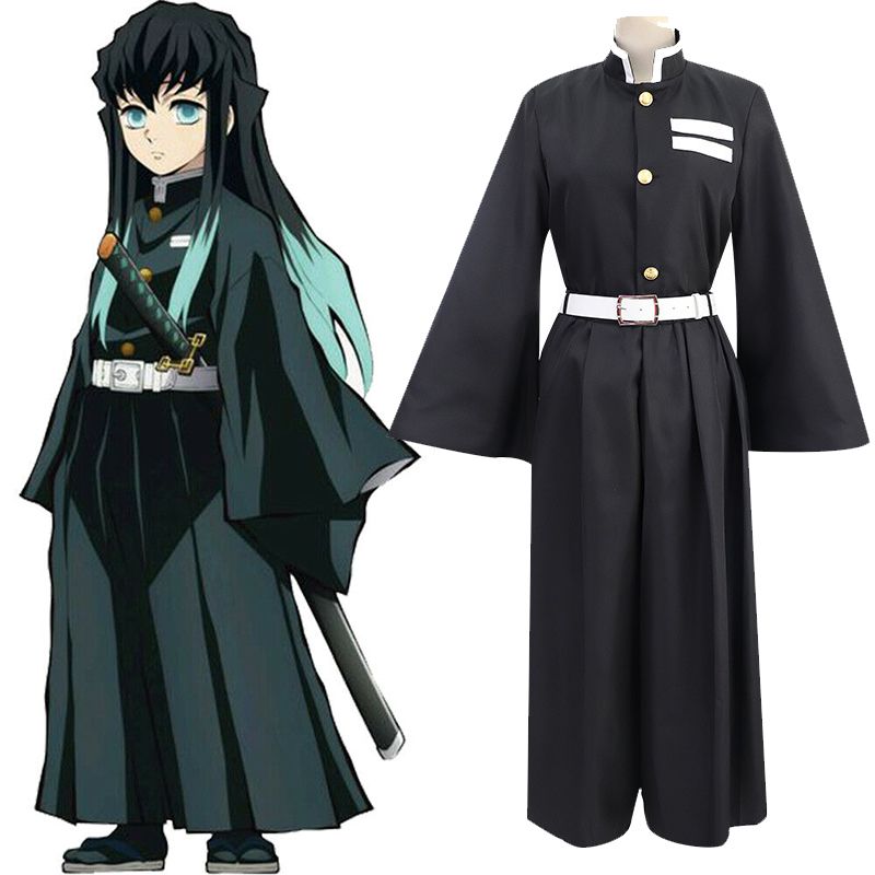 Moda Slayer Demon Kimetsu No Yaiba Névoa Pilar Tokito Cosplay Traje ...