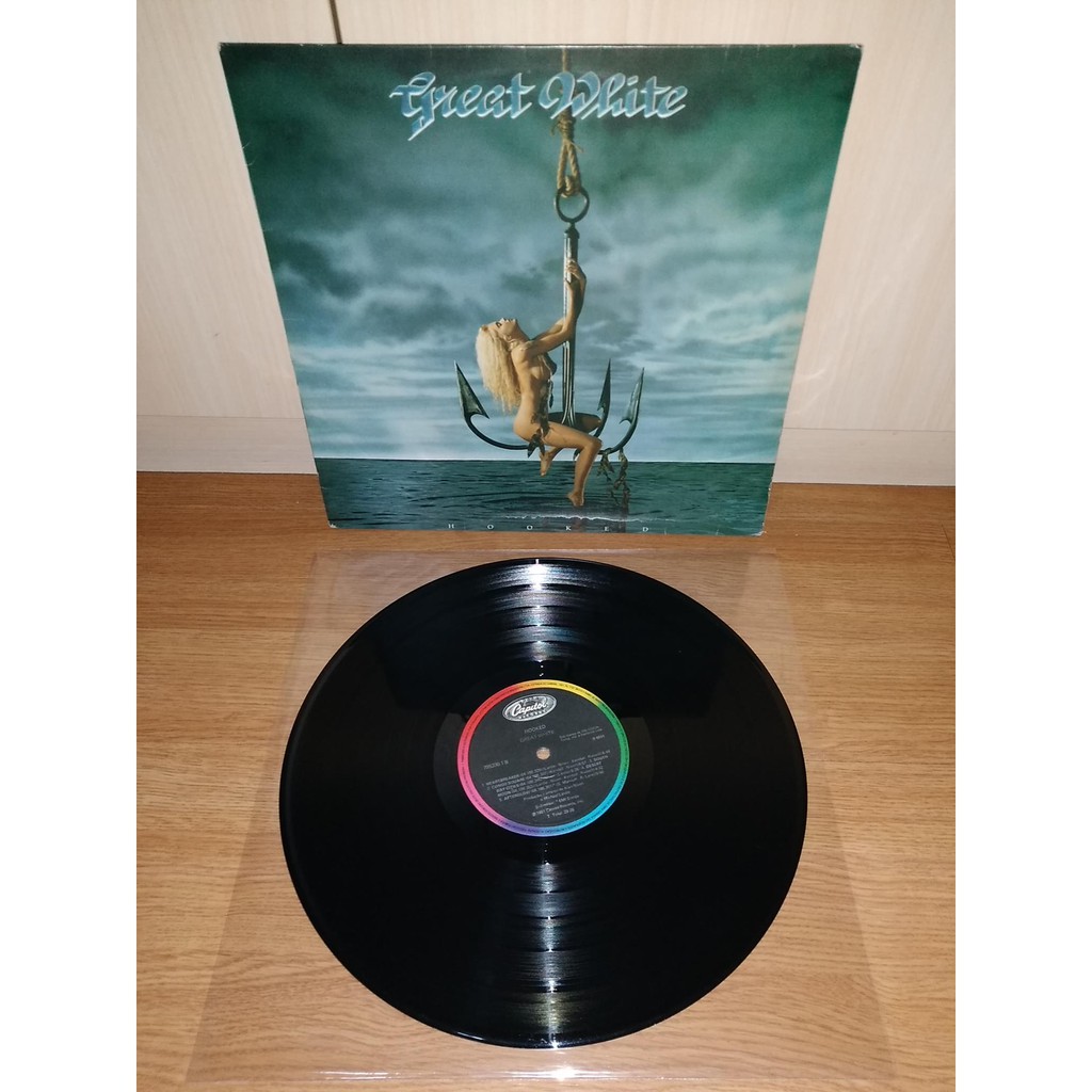 Lp Great White - (1991) Hooked (excelente) Triumph | Shopee Brasil