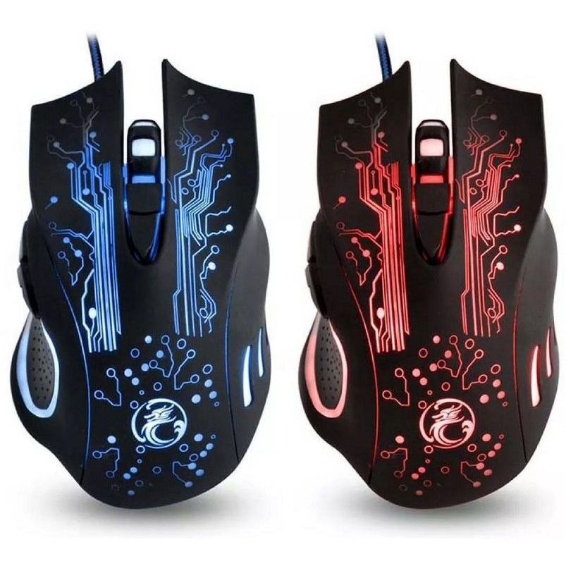 Mouse Gamer Estone X9 2400dpi Led Optical 6d Usb Original | Shopee Brasil