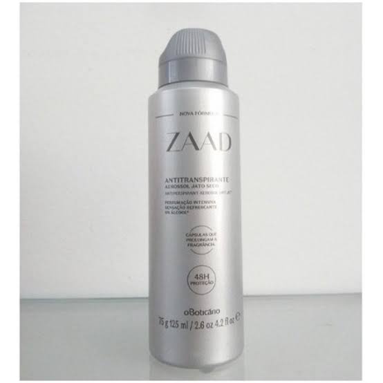 Desodorante Aerosol Antitranspirante Zaad 75g/125ml O Boticário ...