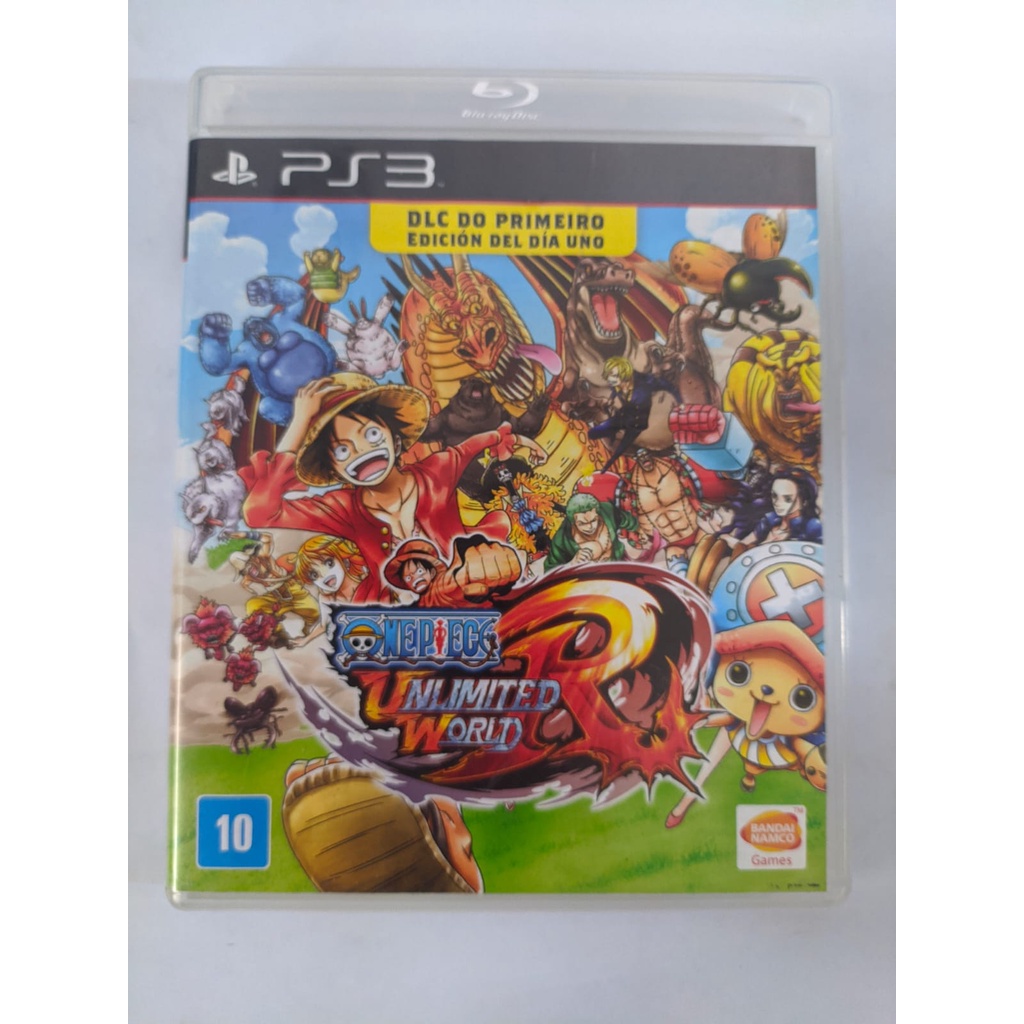 One Piece Unlimited World Red PS3 Original Mídia Física - Pronta ...
