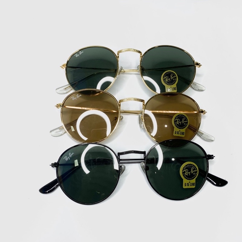 Óculos Rêtro Round Sol Feminino Masculino Vintage Redondo Diversos ...