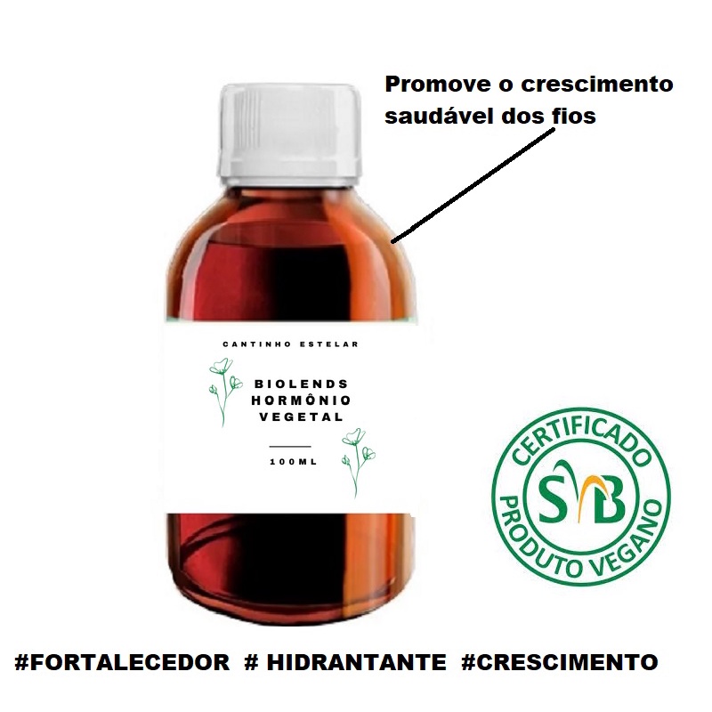 Bioblend Hormônio Vegetal ( Crescimento, brilho e maciez aos cabelos ...