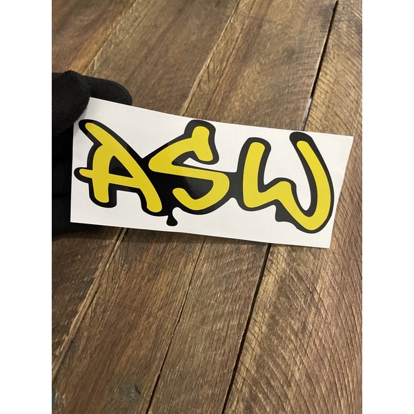 adesivo,vinil ASW 15x5 | Shopee Brasil