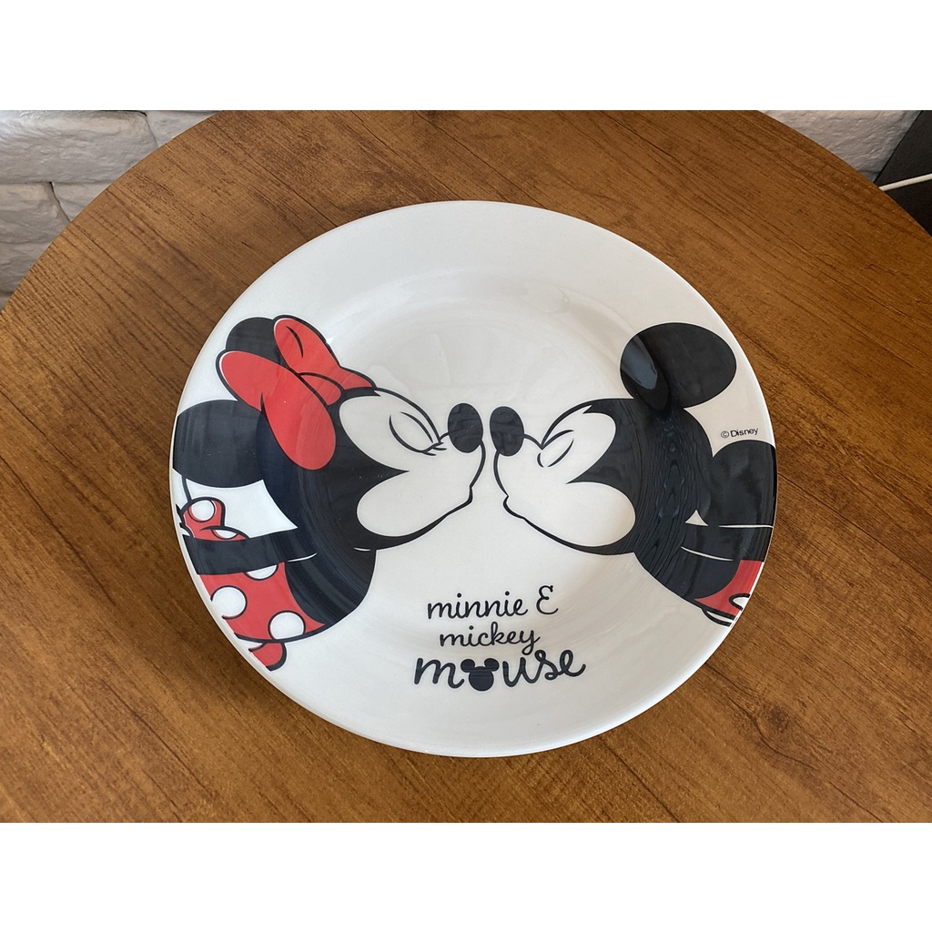 Pratos Raso Disney Minnie e Mickey 2 unidades | Shopee Brasil