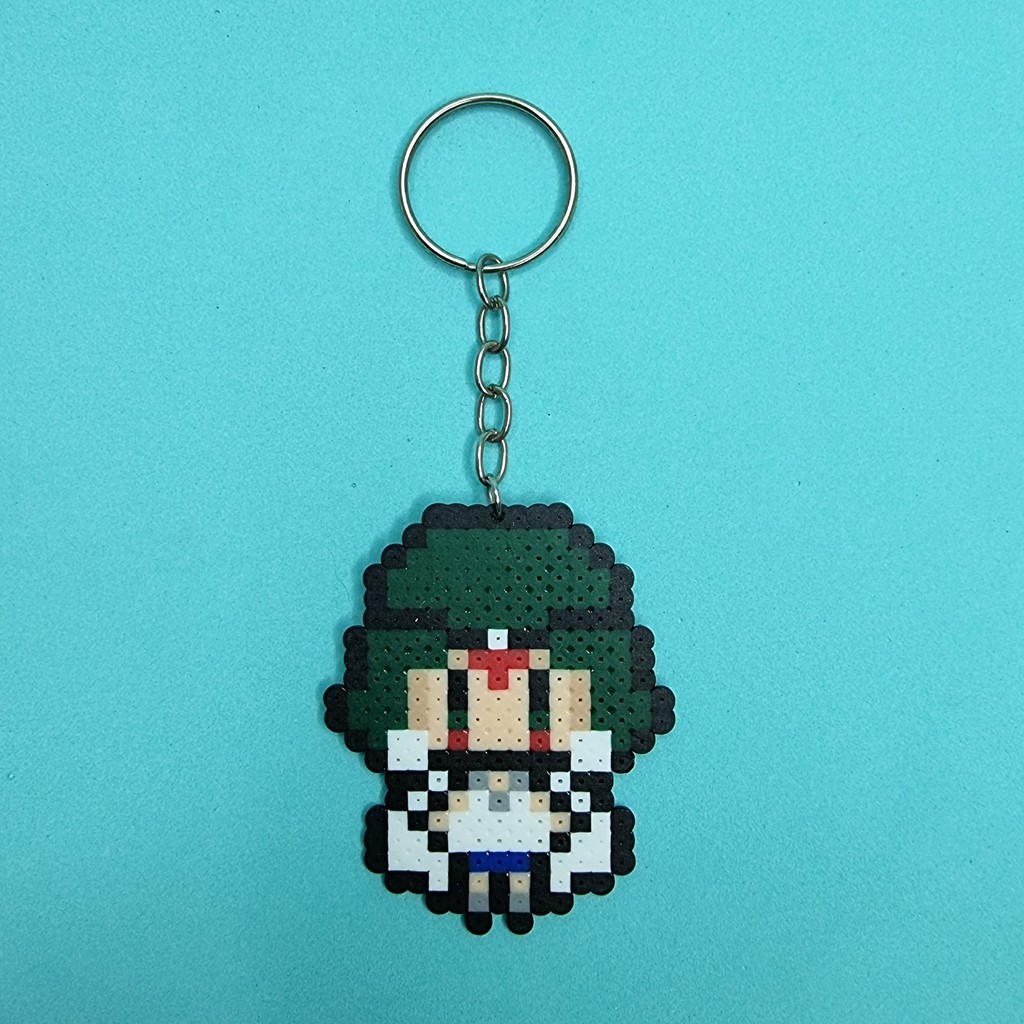 Chaveiro/ Ímã/ Bottom San (Mononoke Hime) - Pixel Art/ Pixel Arte ...