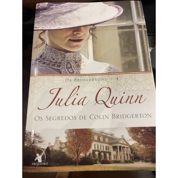 Livro os Bridgertons: Os Segredos de Colin Bridgerton. Autor: Julia Quinn | Shopee Brasil