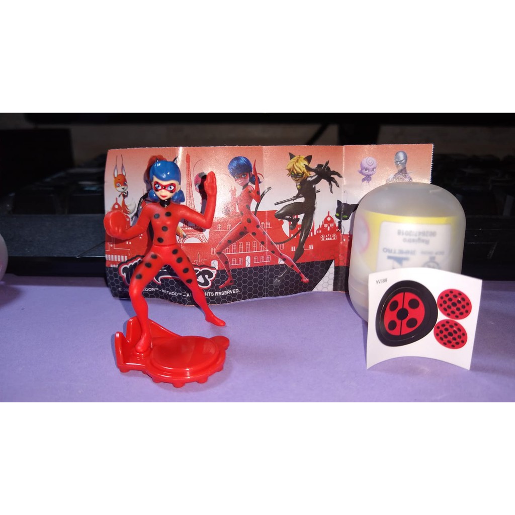 Kinder Ovo Coleção Miraculous: LadyBug e Tikki (Pedido de Cliente ...