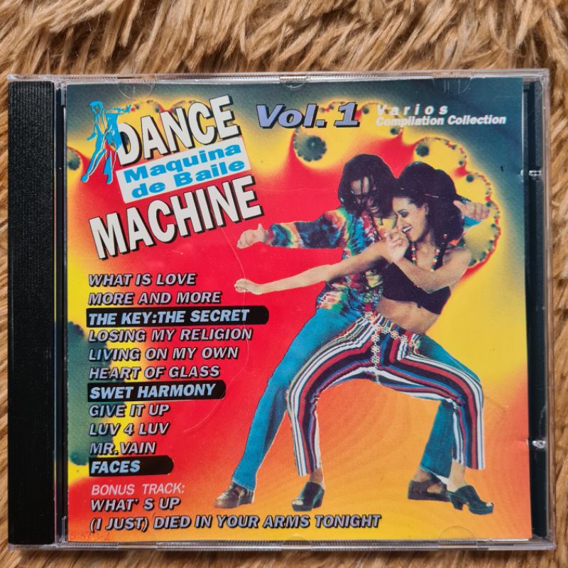 Cd Dance Machine Maquina De Baile Vol. 01 - Studio (1993) Importado ...