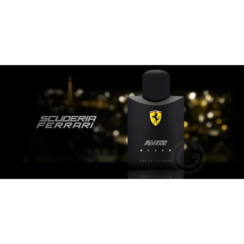 Scuderia Ferrari Black 125ml perfume masculino 100% original | Shopee ...