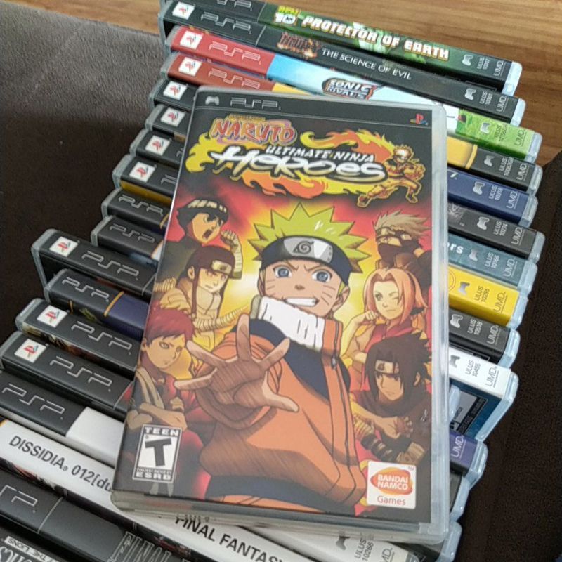 Naruto Ultimate Ninja Heroes - PSP Mídia física | Shopee Brasil