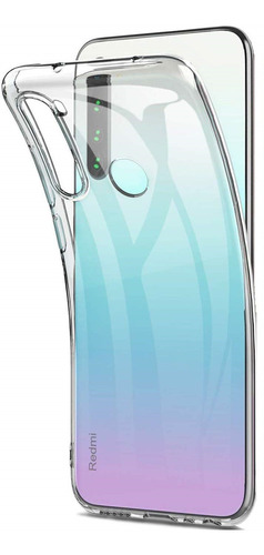 Capa Capinha Tpu Fina Redmi Note 8 Normal Tela 6.3 Case Top - Faz a Boa!
