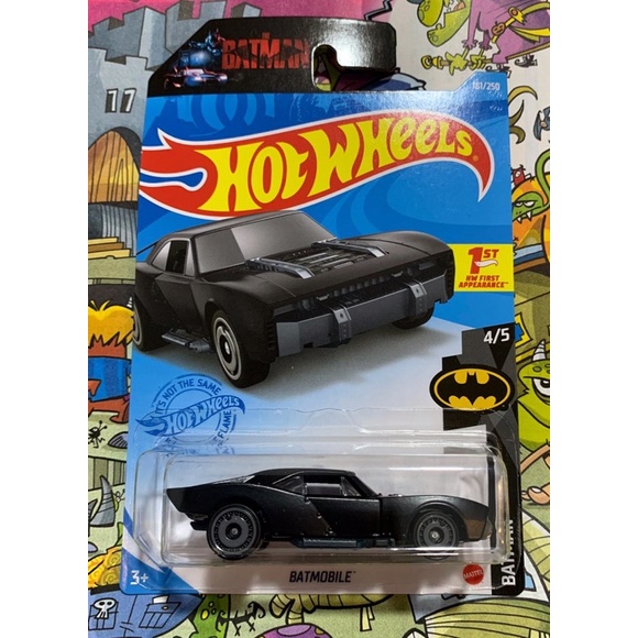 Hot Wheels - Batmobile - Batman - GRX23 2022 | Shopee Brasil