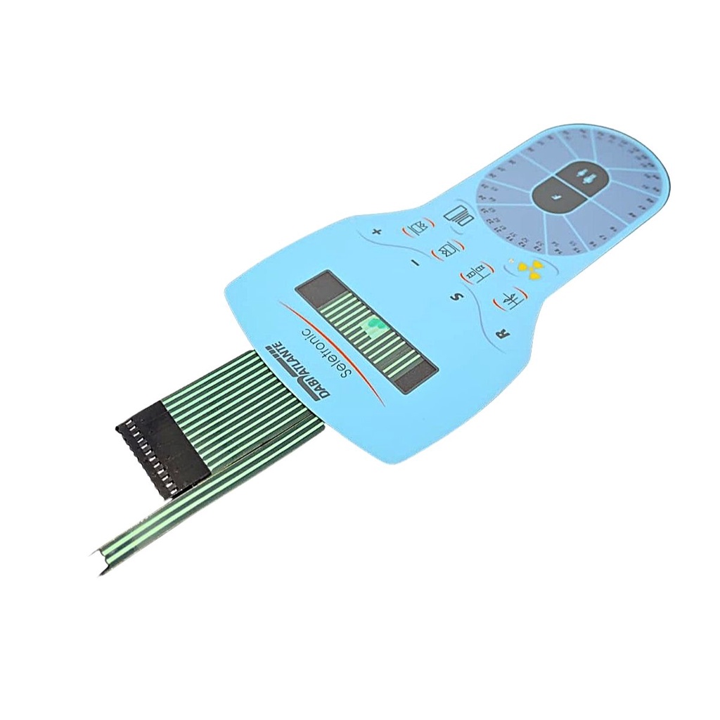 TECLADO MEMBRANA RAIO X SELETRONIC 26017-202 | Shopee Brasil