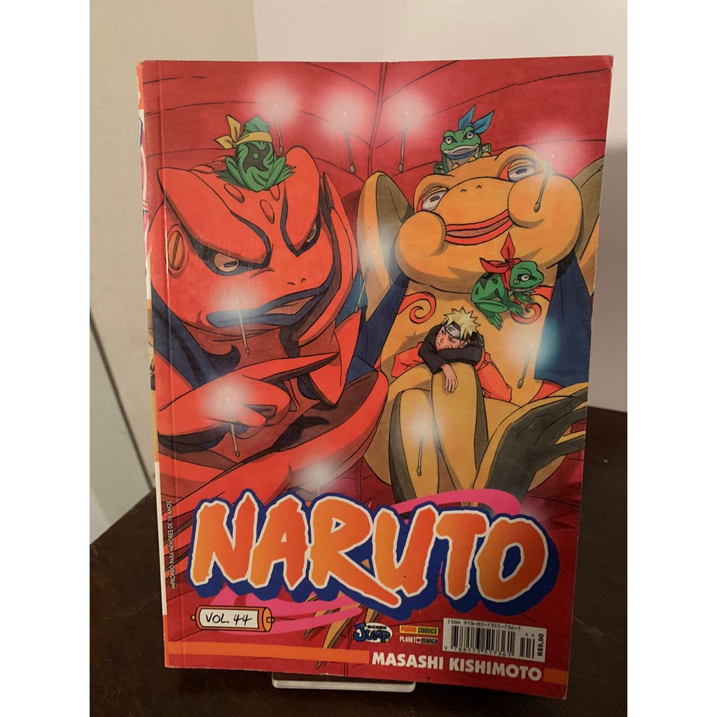 Mangá Naruto Vol.44 (1ª Edição) | Shopee Brasil