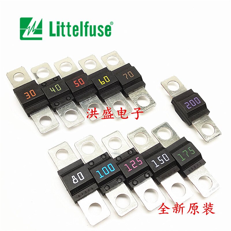 Novo Fusível Original Littelfuse 498 Série MIDI Pequeno Tipo Parafuso 30A 40A 50A 60A 70A 80A ...