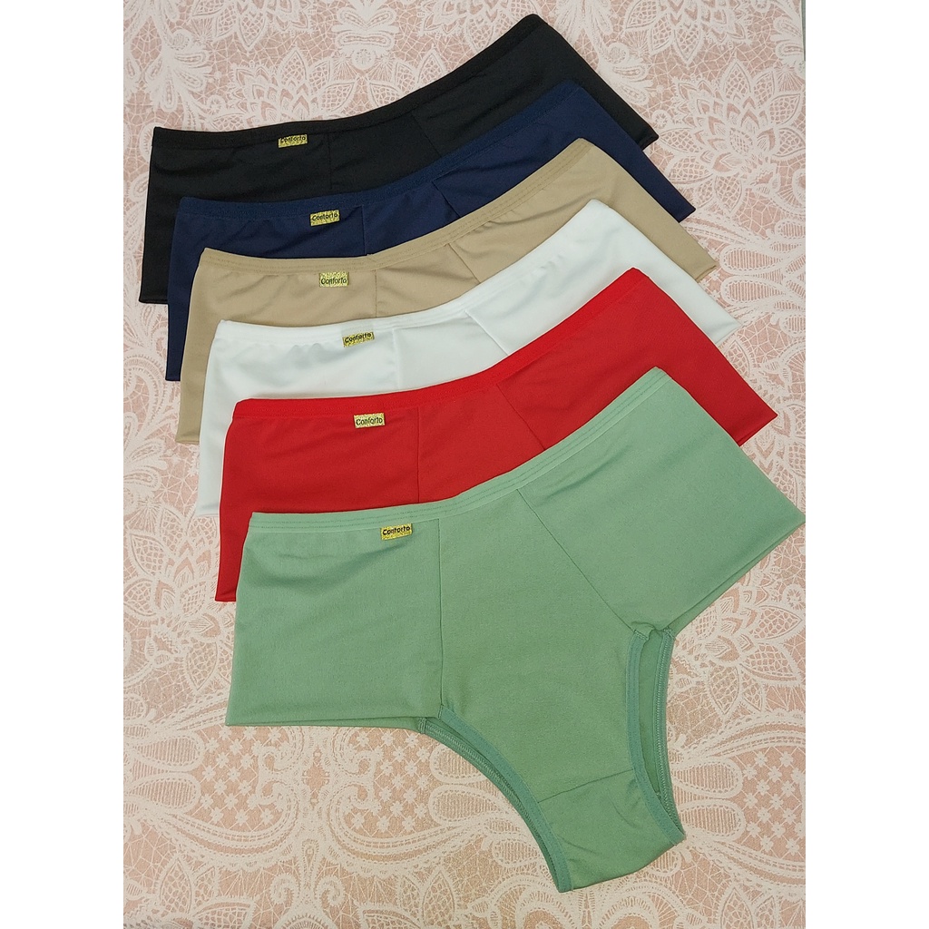 Kit com 4 Calcinhas modeladoras tangão pos parto pala dupla plus ...