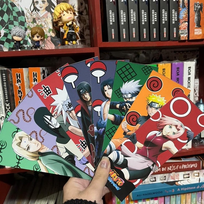 Marca Página Personalizado Anime Mangá Naruto Shippuden Itachi Jiraya ...