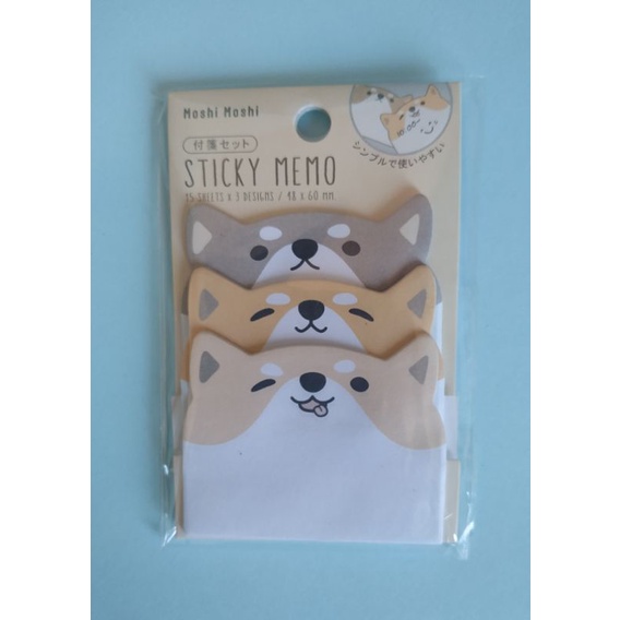 Notas Adesivas cachorrinho - post it | Shopee Brasil