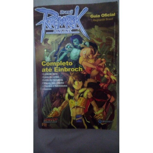 Guia Oficial Manual Brasil Ragnarok Online - Completo Até Einbroch ...