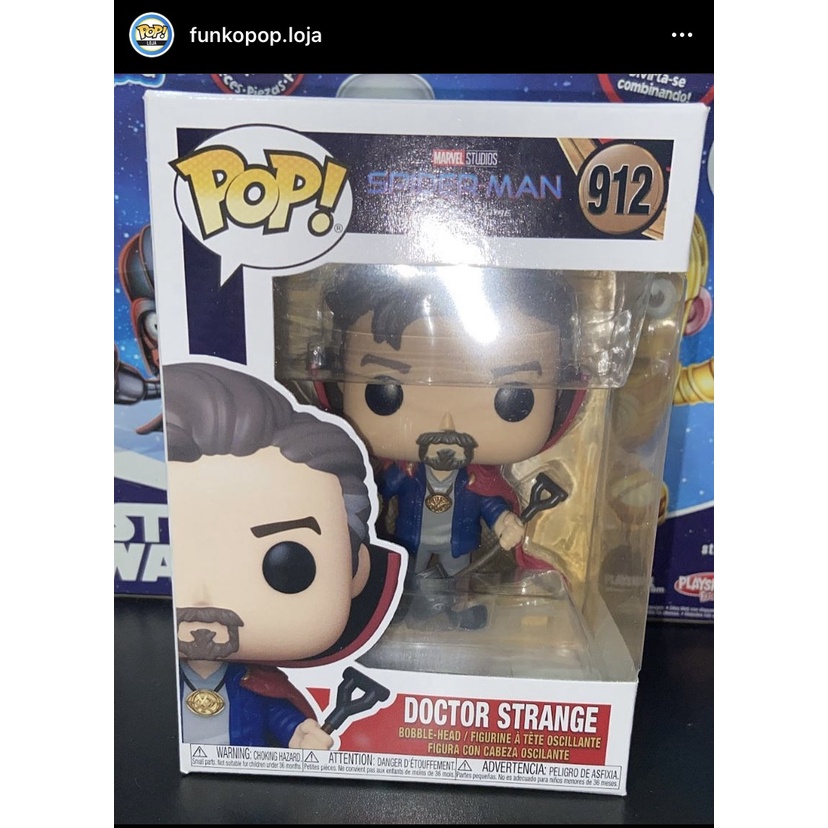 Funko Pop Marvel Spider-man No Way Home Doctor Strange 912 Original ...