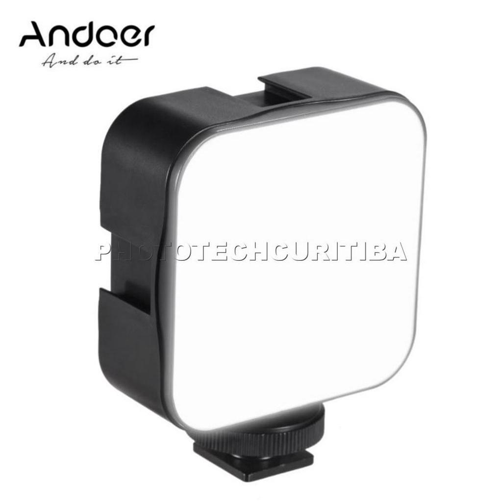 Iluminador de Led Andoer D75096 49led 6500k 800lm | Shopee Brasil
