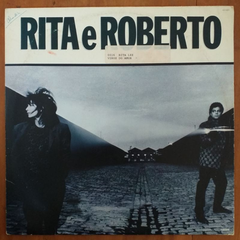 Rita e Roberto - 1985 - Vírus do Amor - lp - vinil - com encarte e ...