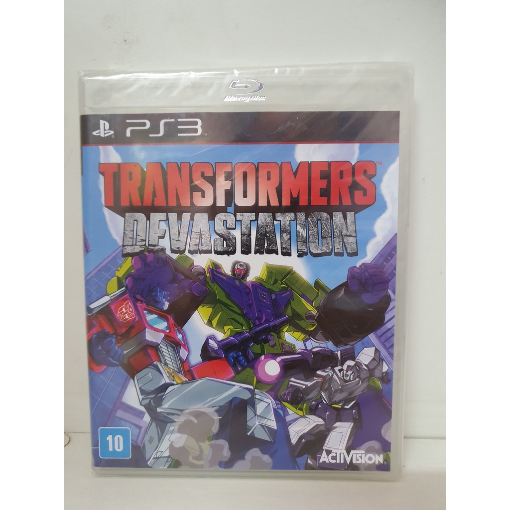 Transformers Devastation - PS3 - Original - Fisico | Shopee Brasil