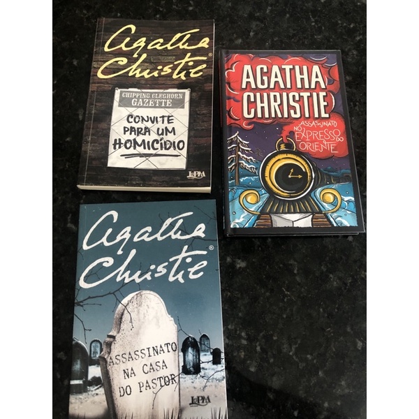 Coleção de livros da Agatha Christie | Shopee Brasil