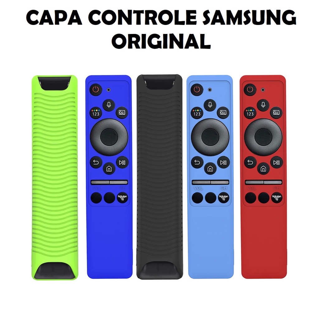 Capa Silicone Controle Remoto Samsung Smart 4k 8k Uhd Original | Shopee ...