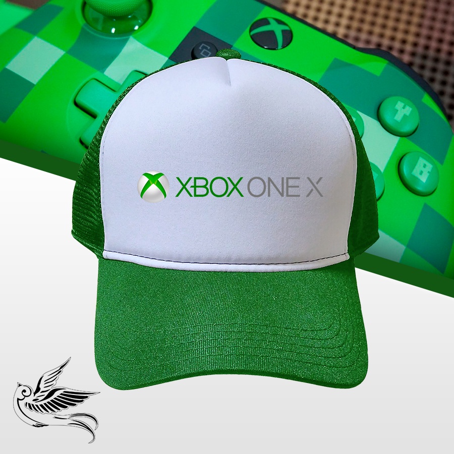 Boné Xbox One X Gamer Videogame Trucker Aba Curvada | Shopee Brasil