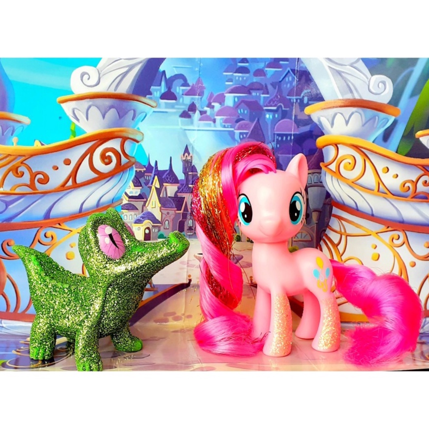 My little pony - Kit - Pinkie pie e gummy glitter - Exclusivo Amazon ...