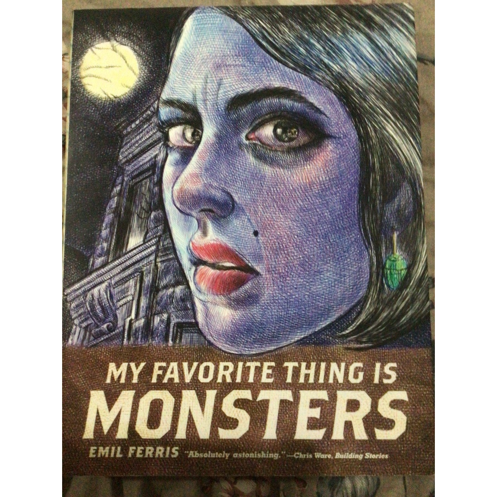 HQ My Favorite Thing Is Monsters | Shopee Brasil