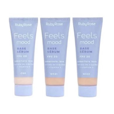 Ruby Rose - Base Serum FPS 20 Feels Mood | Shopee Brasil