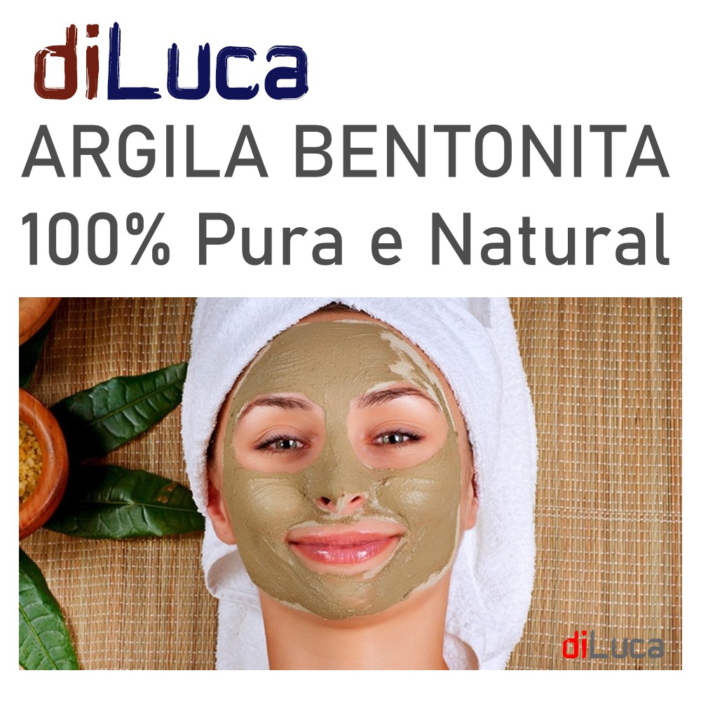 Argila Bentonita Pura 100% Natural Limpeza Profunda | Shopee Brasil