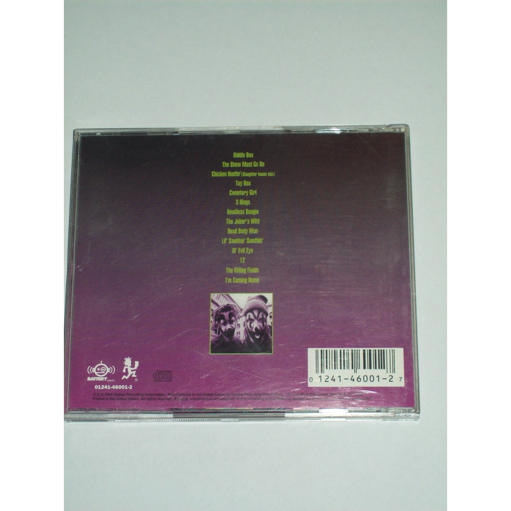 Cd ICP Insane Clowb Posse.Riddle Box | Shopee Brasil