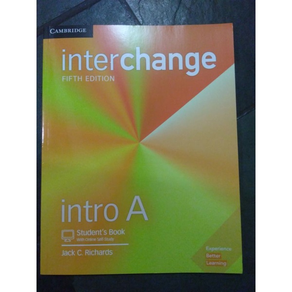 Interchange Intro A Student'S Book With Online Self-Study -5Th Ed ...