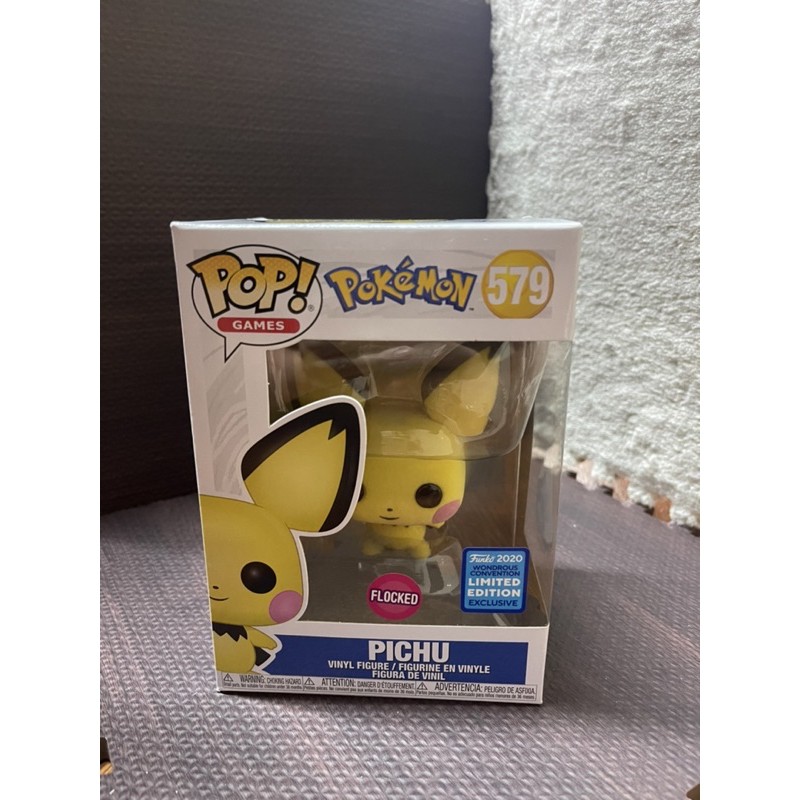 Funko Pop - Pichu Flocked | Shopee Brasil
