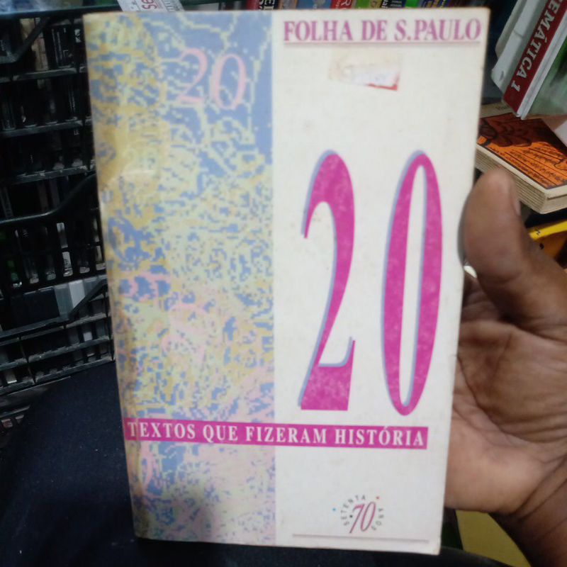 Livro - 20 Textos que fizeram História | Shopee Brasil