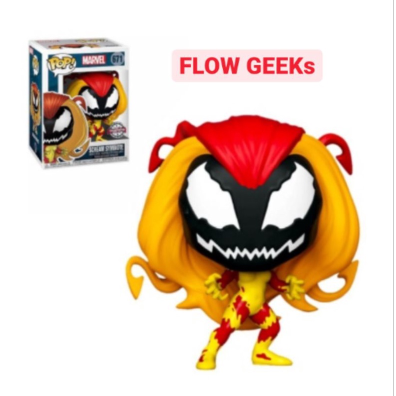 FUNKO POP - MARVEL EDIÇÃO ESPECIAL - SCREAM SYMBIOTE (671) - ORIGINAL ...