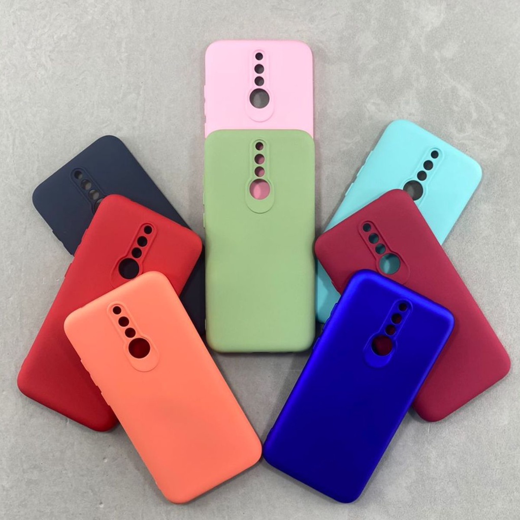 Capa Xiaomi Redmi 8 Silicone Aveludada Colorida Capinha Anti Impacto | Shopee Brasil