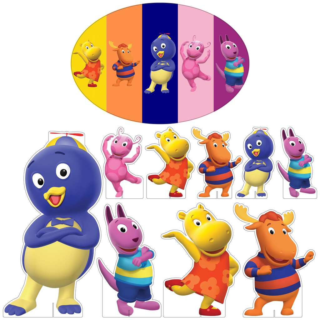 Kit Display + Elipse Festa Os Backyardigans | Shopee Brasil