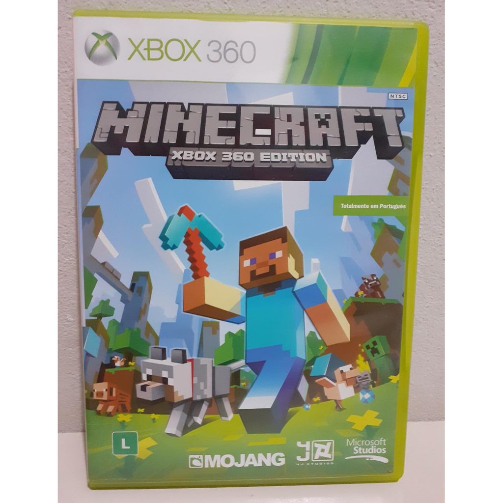 Minecraft Xbox 360 Original Mídia Física | Shopee Brasil
