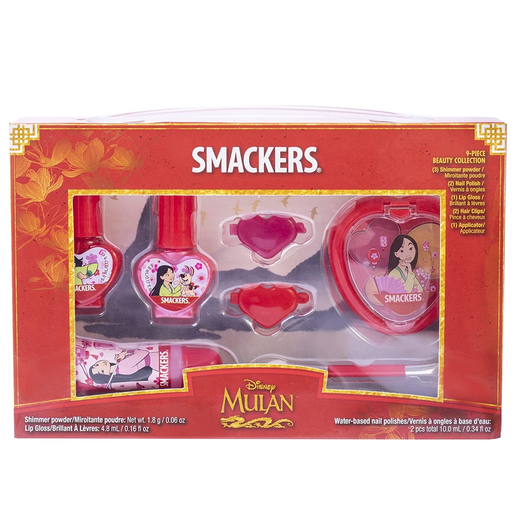 Kit Mulan Lip Smacker c/ 9 peças | Shopee Brasil