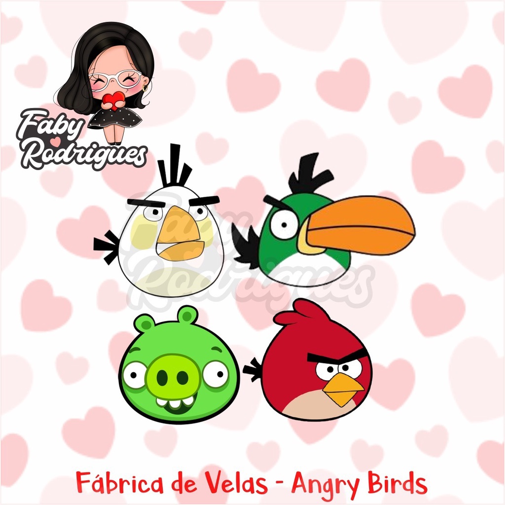 Kit modular Coleção FV – Angry Birds - CD | Shopee Brasil