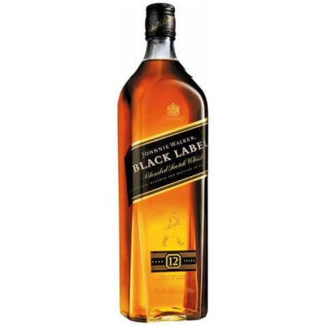 Whisky Johnnie Walker Black Label 1Lt | Shopee Brasil