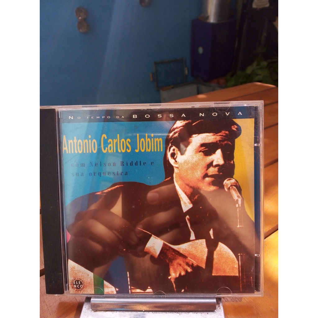 cd Antonio Carlos Jobim com Nelson Riddle e sua orquetra | Shopee Brasil